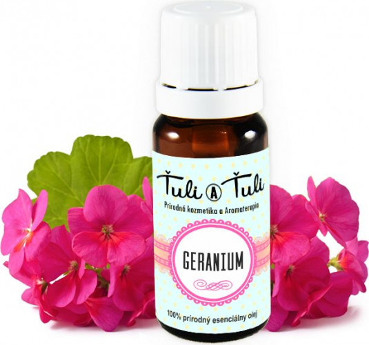 Geranium přírodní esenciální olej - tuliatuli.cz